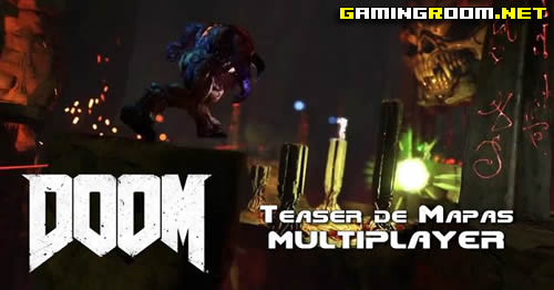 Teaser de nove mapas do multiplayer do Doom 2016